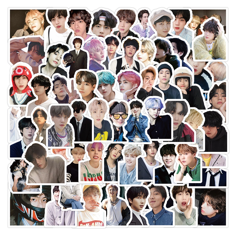 100PCS Kpop Boy Band BTS Nam-joon Kim Kim Seok Jin Graffiti Stickers ...
