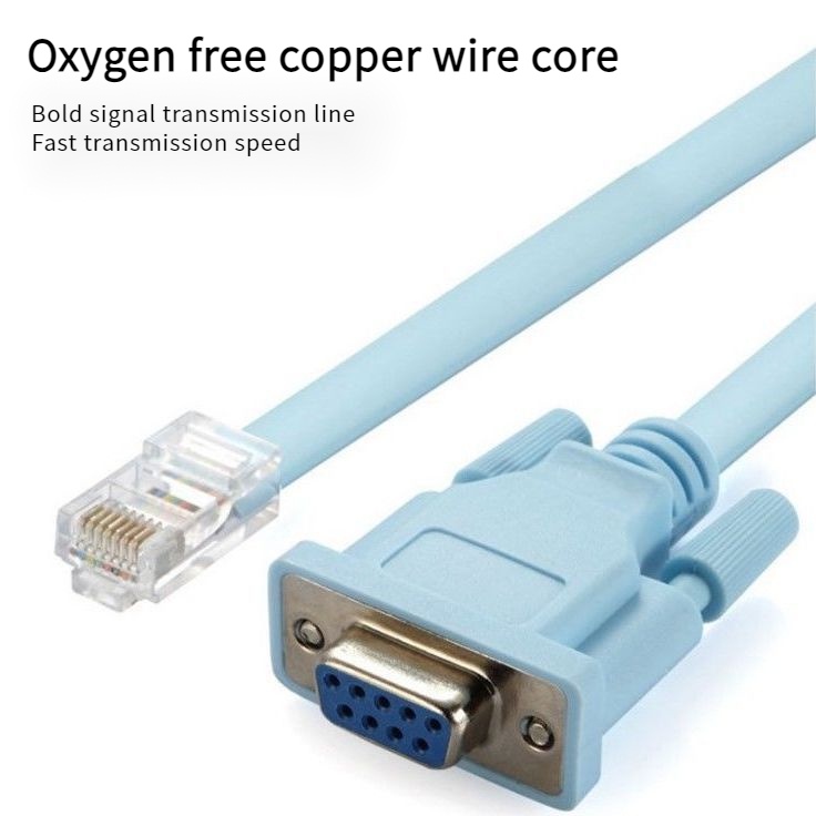 Router Console Console Testing Cable RJ45 to DB9 Female Connection ...