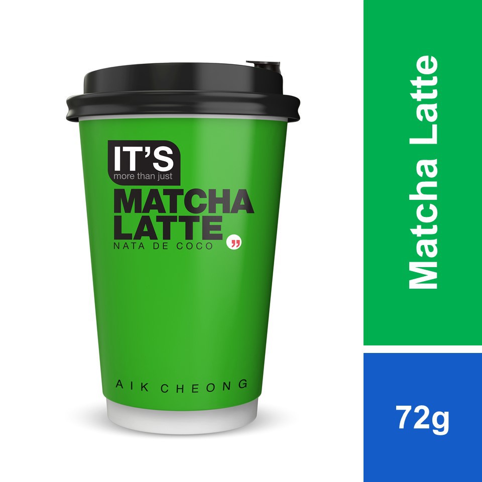 It's Matcha Latte CUP 72g (30g+32g NDC+5g B.Sugar x 2) | Shopee Malaysia