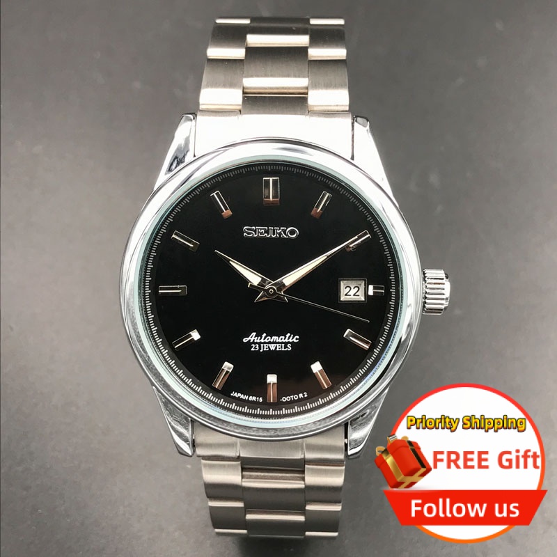 SKO Men's Watch Mechanical Watch Nylon Strap SRP691J1 SARB035 | Shopee ...