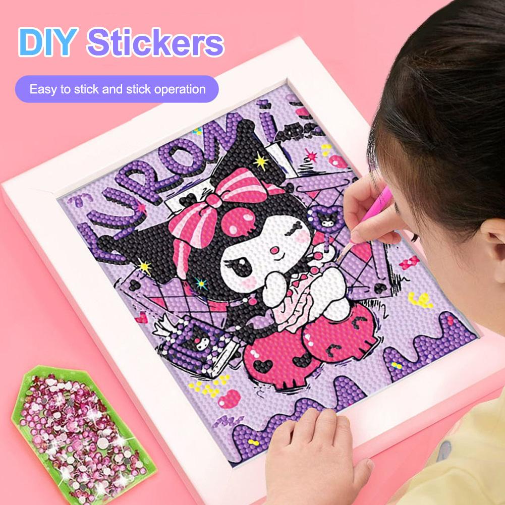 Diamond Painting Handmade DIY Sticker Children's Material Pack Cartoon ...