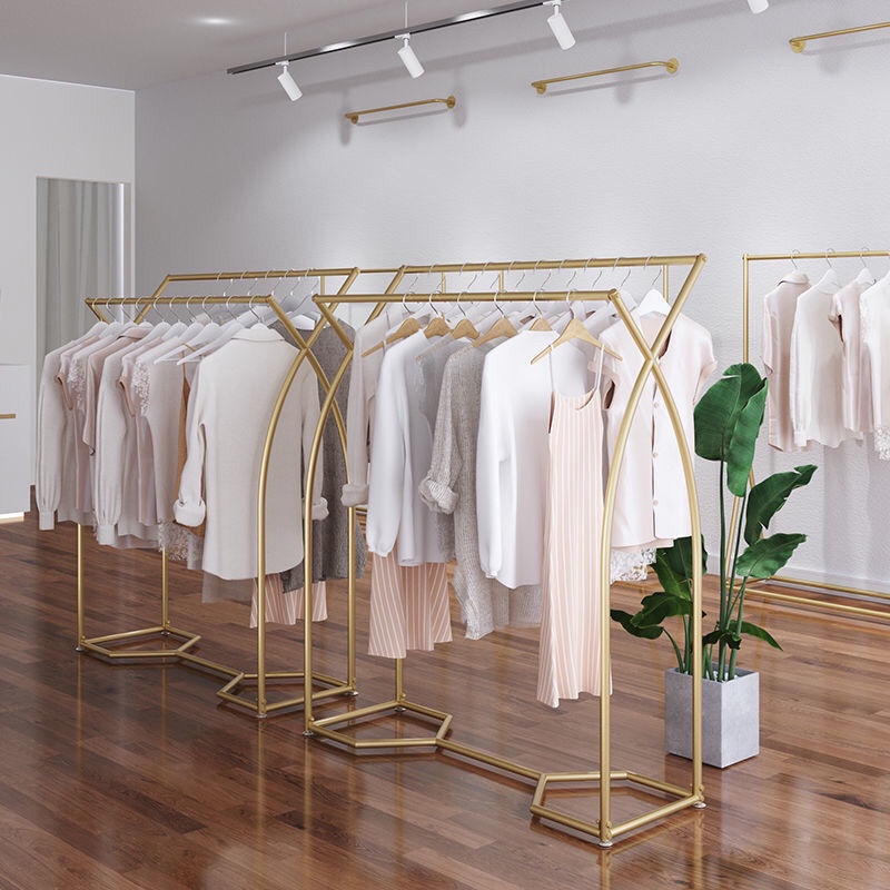 Free Shipping~Ready Stock-Clothing Store Nakajima Display Rack Floor ...