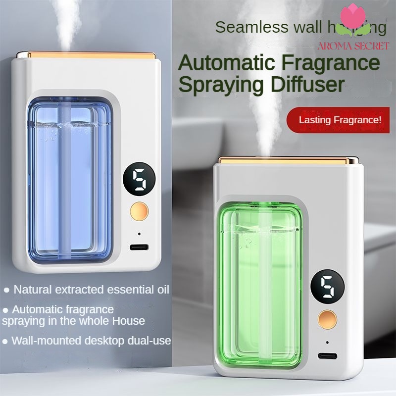 Digital Display Aromatherapy Diffuser Wireless Aroma Diffuser Mini ...