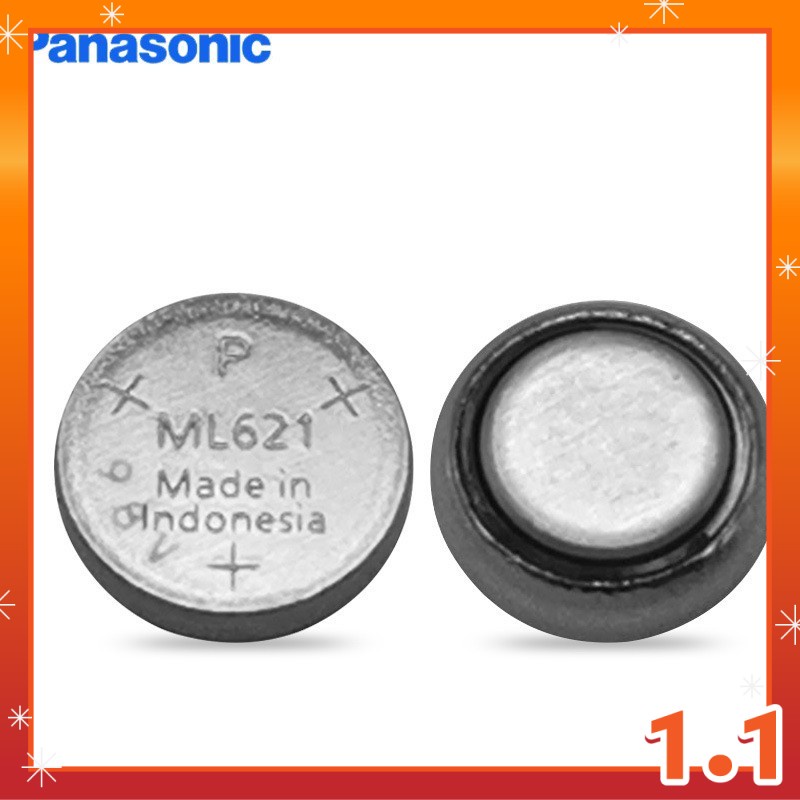 Panasonic ML621 Manganese Lithium Coin Batteries ML621 | Shopee Malaysia