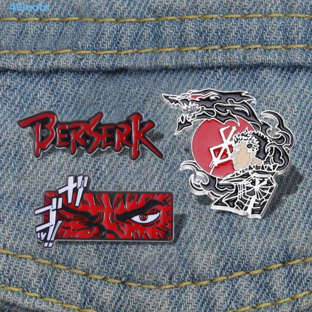 LEOTA Berserk Dark Sign, Egg Berserk Vintage Berserk Enamel Lapel Pins ...