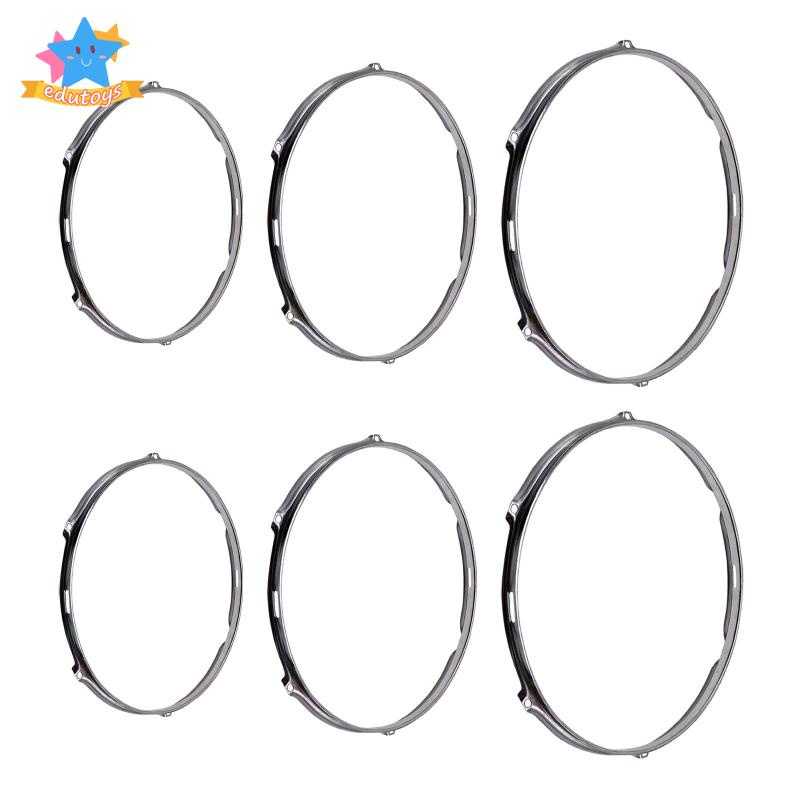 [Edstars] 6 Hole Drum Rim Snare Drum Batter Instrument Parts Portable ...