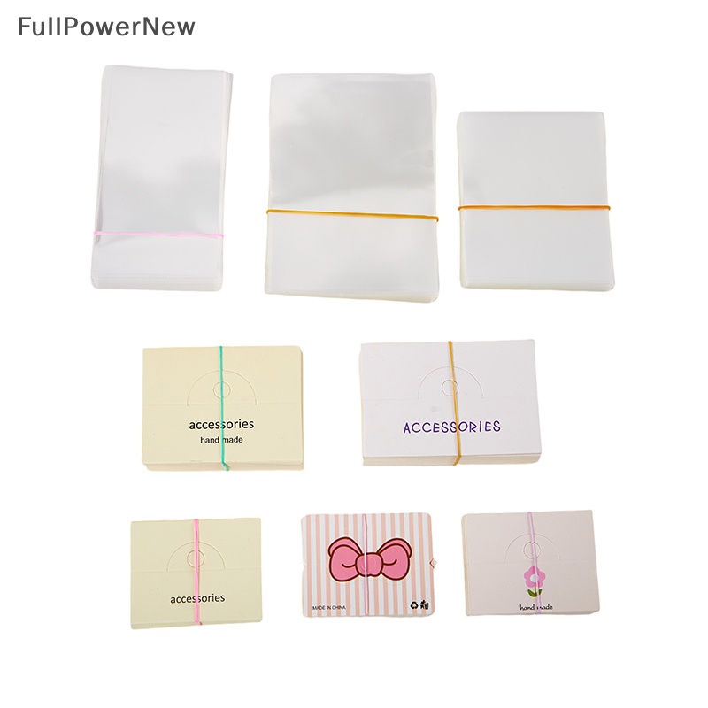 Full 50pcs Cute Hair Accessories Cardboard Display Card Labels Flat ...
