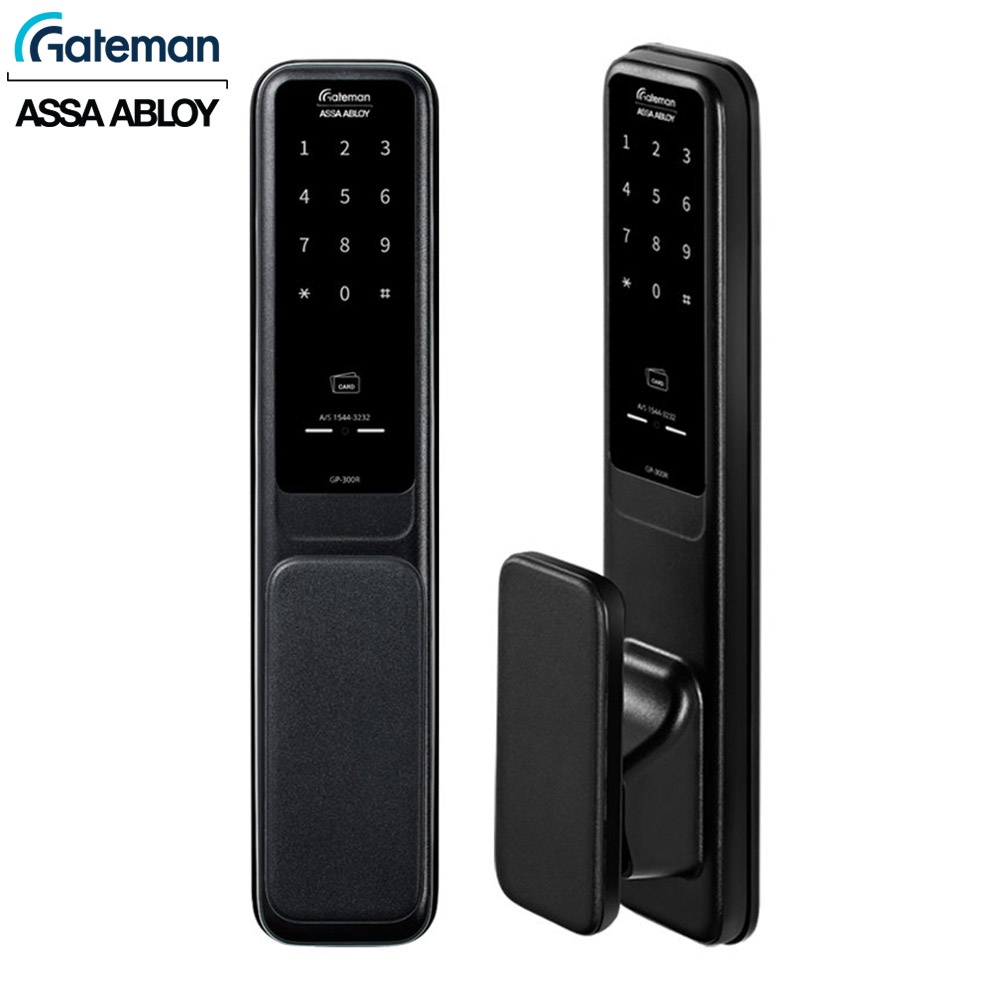 GateMan GP-300R Digital Door Lock Smart Safety Set with Handle House ...