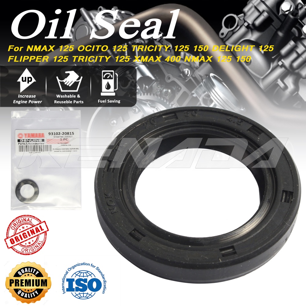 Transmission Oil Seal For NMAX 125 OCITO 125 TRICITY 125 150 Starter ...
