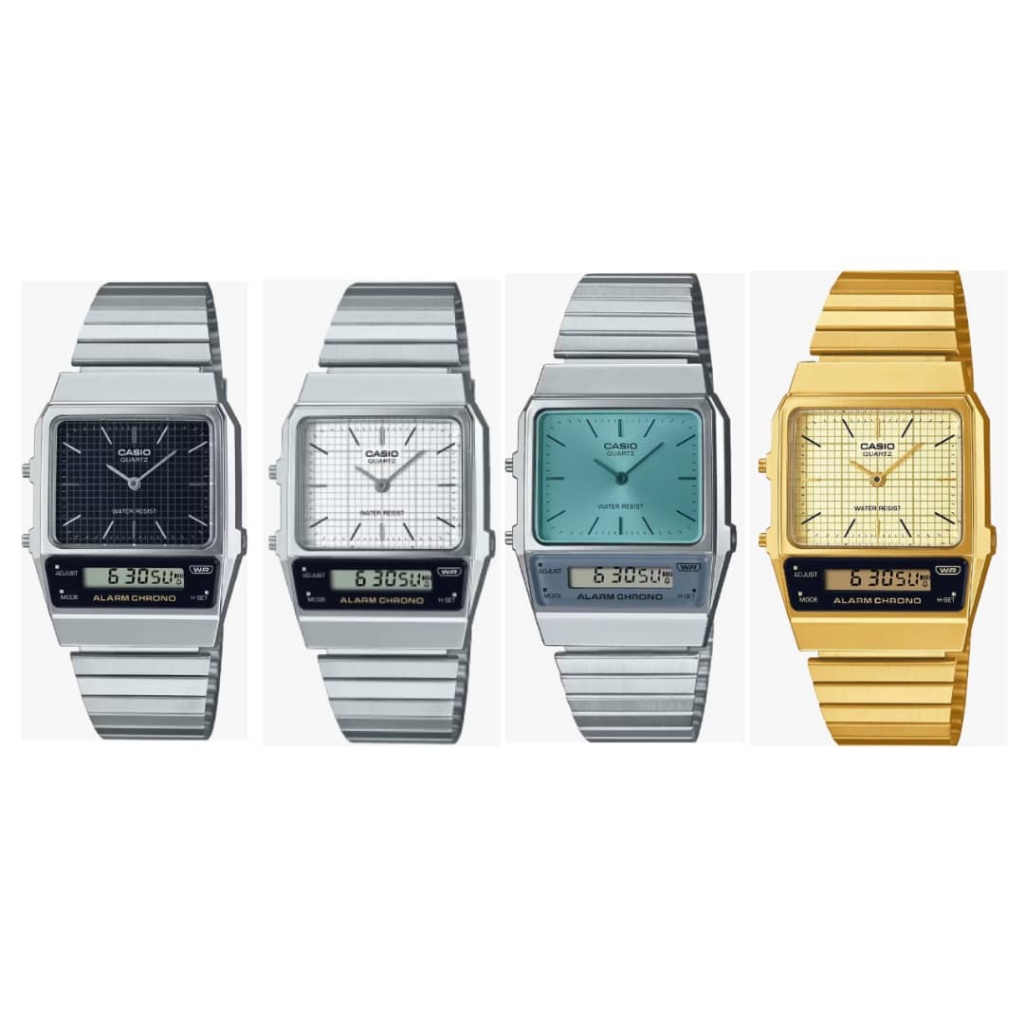 Casio Vintage Unisex Watch AQ-800 Series AQ-800EC / AQ-800EG / AQ-800E ...