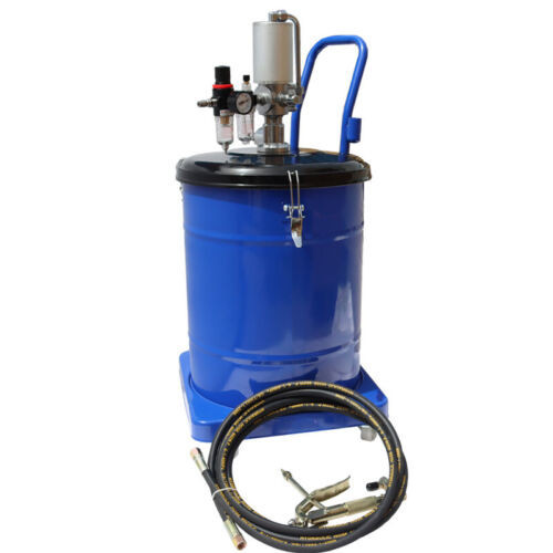12 Gallon Pneumatic Grease Injector Pump Air Operated High-Pressur ...