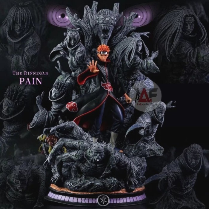 Limited EDITION Naruto Statue The Rinnegan Pain Akatsuki PERFECT GRADE ...