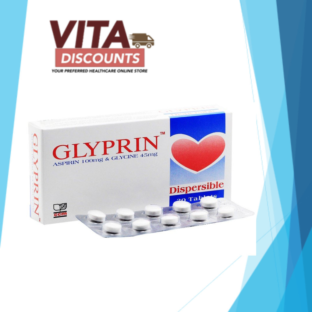 GLYPRIN 100/45MG TABS 30S EXP07/2026 | Shopee Malaysia