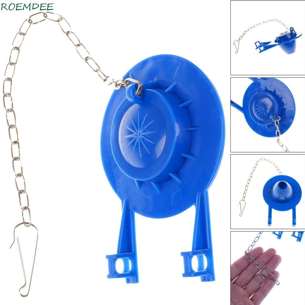 ROEMDEE Toilet Tank Flapper, With Chain Adjustable Toilet Drain Valve ...