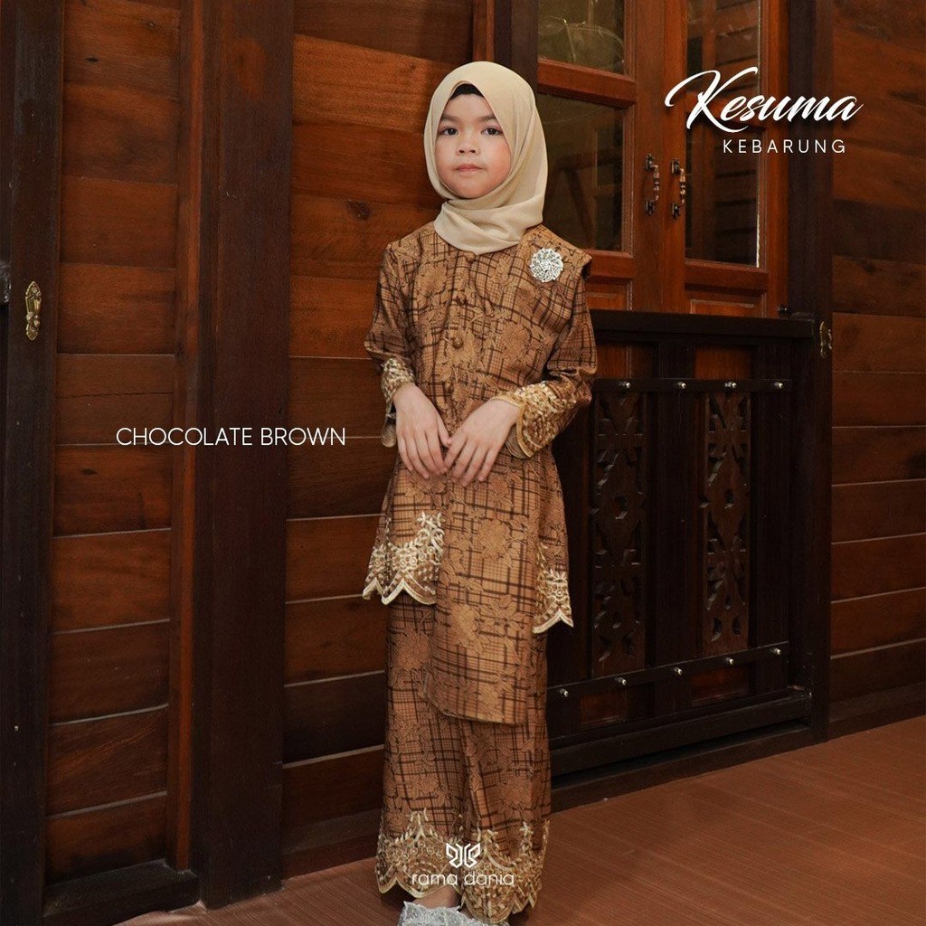 KEBARUNG KESUMA SERTA KERUBUNG GAYA TRADISIONAL KLASIK (KIDS) | Shopee ...