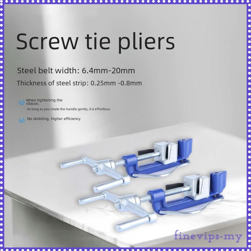 [FinevipsMY] Stainless Steel Strap Banding Tool Zip Ties Cutting Tool ...