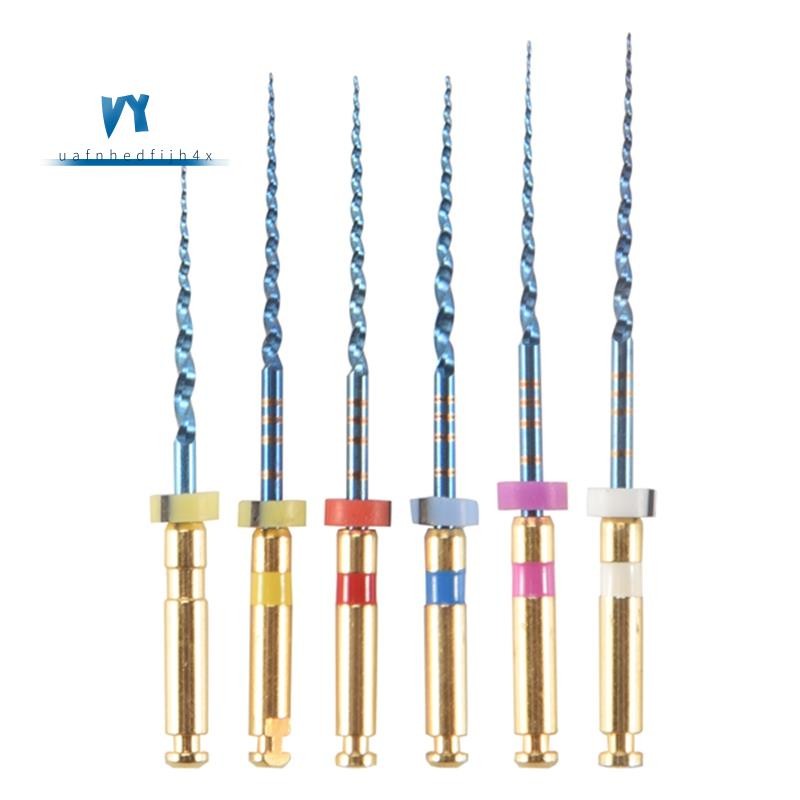 6Pcs Dental Endodontic Use Rotary Heat Activated Files Reciprocating ...
