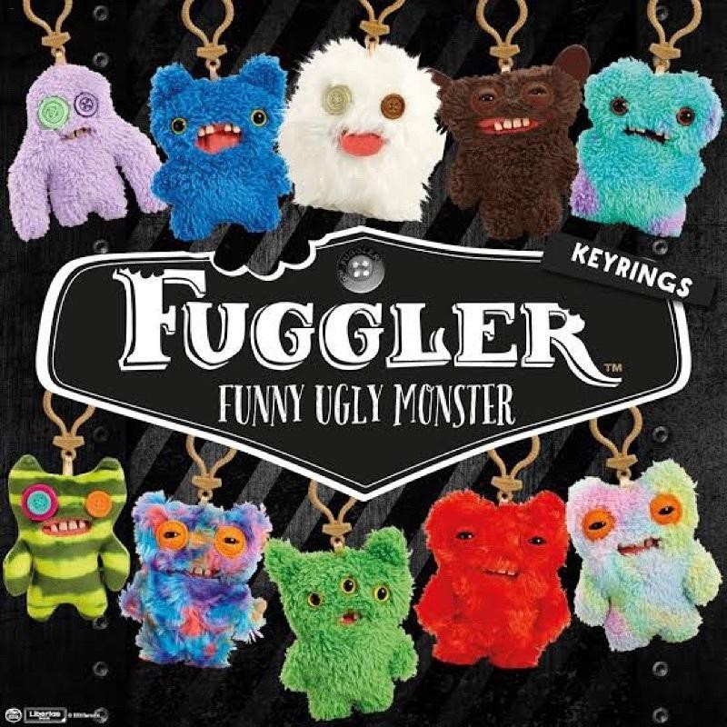 New Fuggler Keychain Tooth Monster Doll Blue Tooth Baby Ugly Cute ...