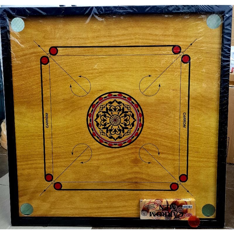 SK900 Carrom Board (Free Carrom Striker, Carrom Seed) | Shopee Malaysia