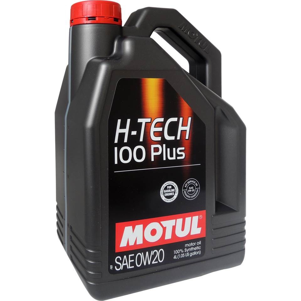 MOTUL H-Tech 100 Plus 0W-20 4Litre 100% Fully Synthetic Engine Oil ...