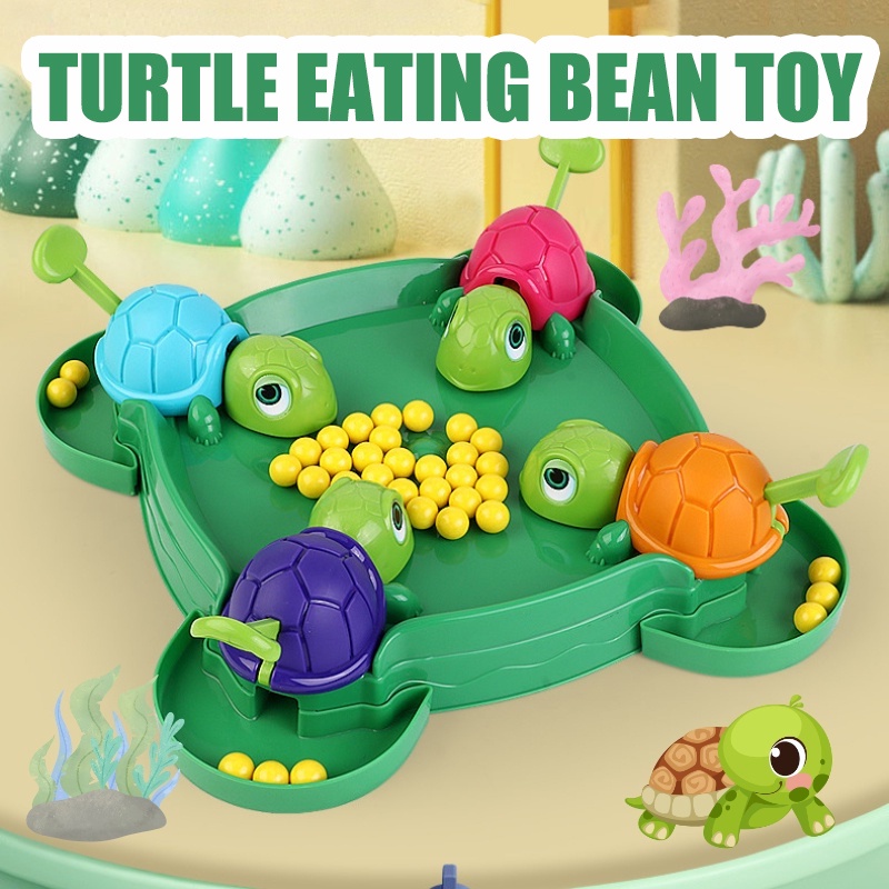 Board Game Children Turtle Hungry Eat Beans Toys Kids Parent-Child ...