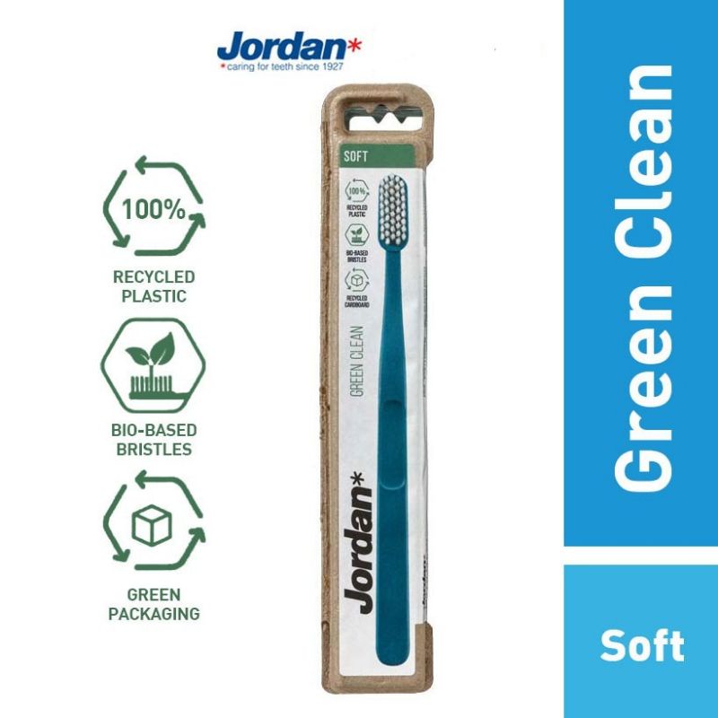 Jordan Adult Green Clean Toothbrush (Random Colour) | Shopee Malaysia