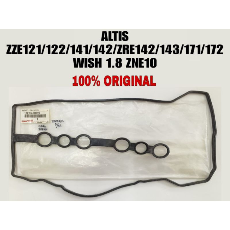 WK Original Toyota 11213-0d020 valve cover rubber/gasket toyota wish1.8 altis 1.6/1.8 100 ...