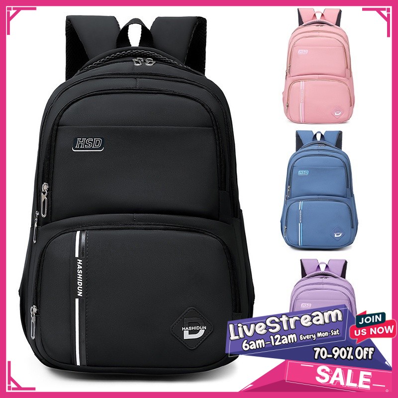 (B438) 46cm School Bag Laptop Waterproof Laptop Backpack Laptop Bagpack ...