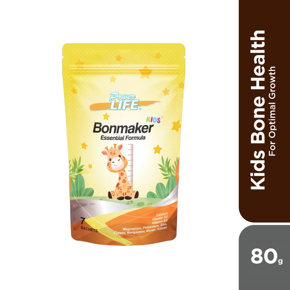 Powerlife Bonmaker Kids 7s | Calcium for Kids' Growth and Bone Building ...