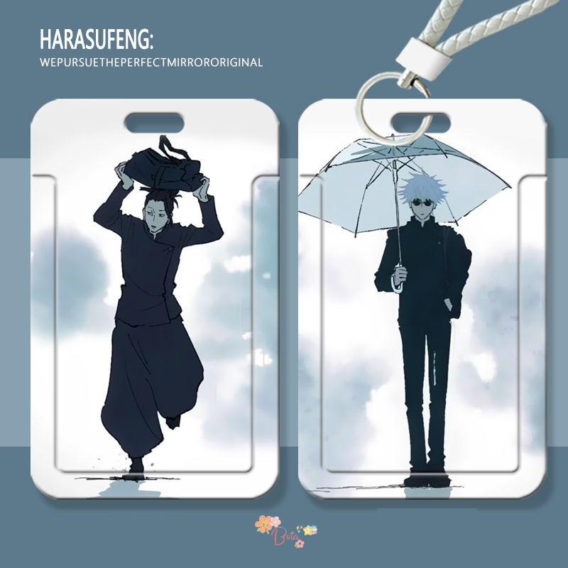[Bota Shop] Jujutsu Kaisen Card Holder Gojo Satoru Geto Suguru Student ...