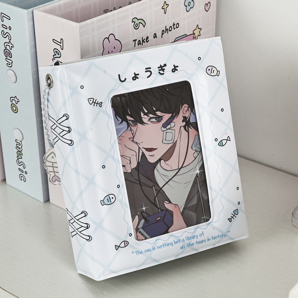 INS Envelope Card Case Cute Idol One Palace Grid Goo Small Card ...