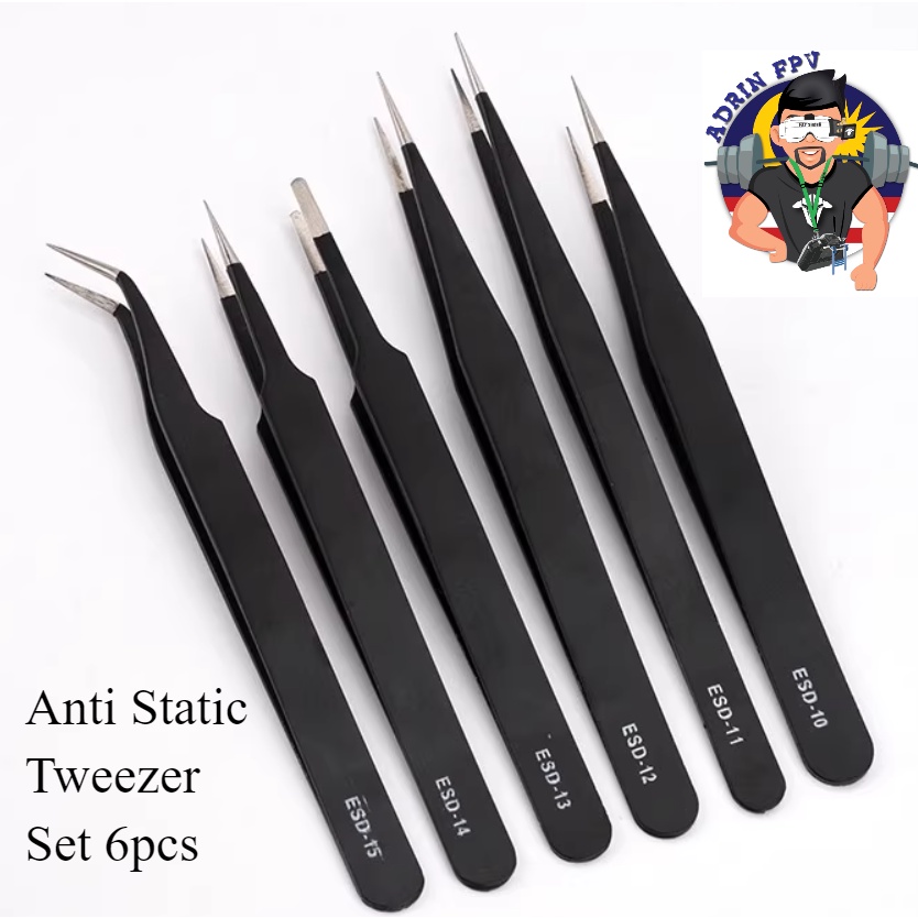 Tweezer Component Anti static Tweezers ESD-10 ESD-11 ESD-12 ESD-13 ESD ...