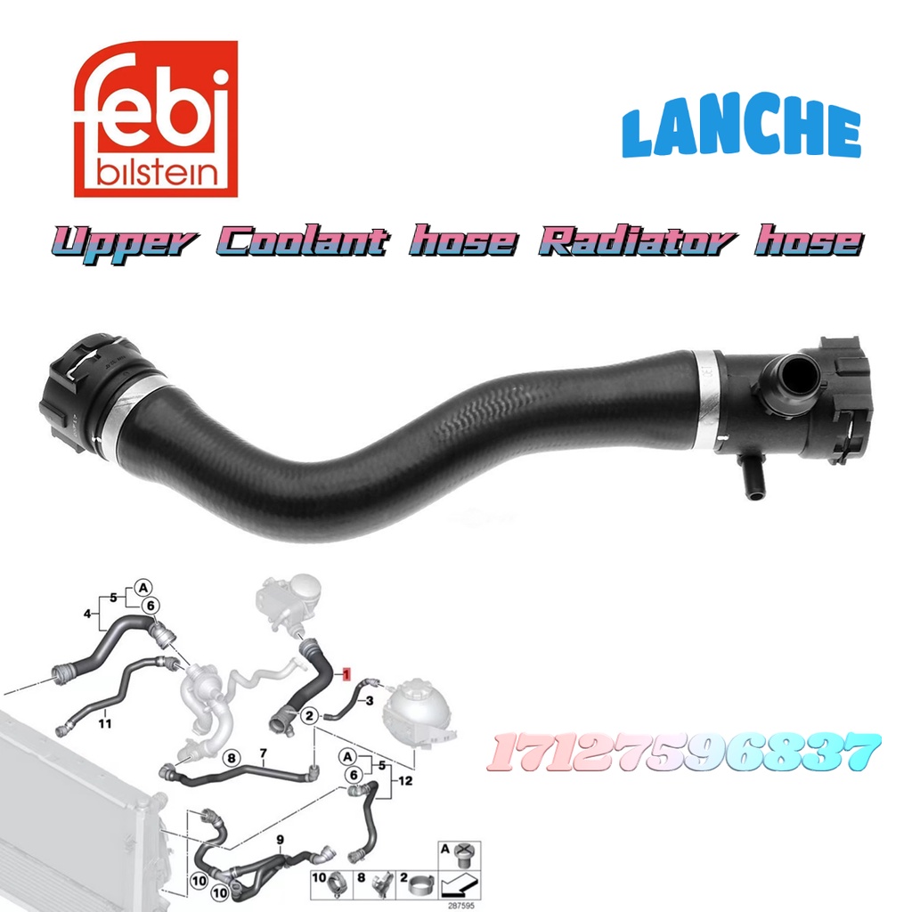 Lanche 17127596837 Febi Bilstein BMW N20 F30 F10 320 328 528 upper ...