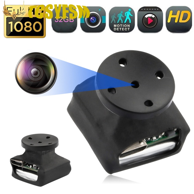 Tcsyfsm D01 Mini Pocket Button Hidden Spy Camera Video Camera Hiking ...