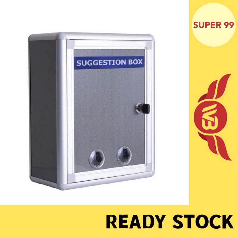 WRITEBEST Aluminium Suggestion Box with Lock Wall Hanging Complaint ...