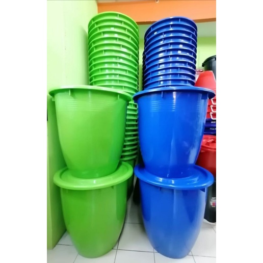 Tempayan/ Tong Air / Bekas Air /Tong besar / jenis tebal/ 125Liter ...