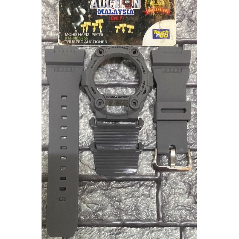 BNB MAT MOTO G7900 GW7900 GR7900 CUSTOM GREY KELABU + BUCKLE JAPAN FOR ...