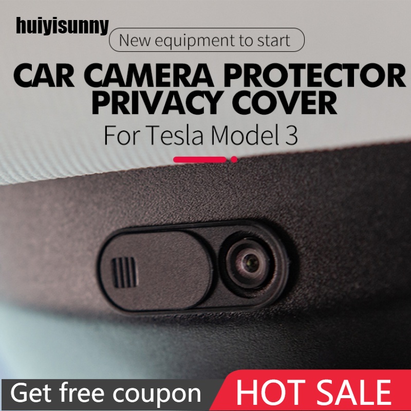 HYS New For tesla Model Y accessories ModelY Webcam Cover Model 3 ...