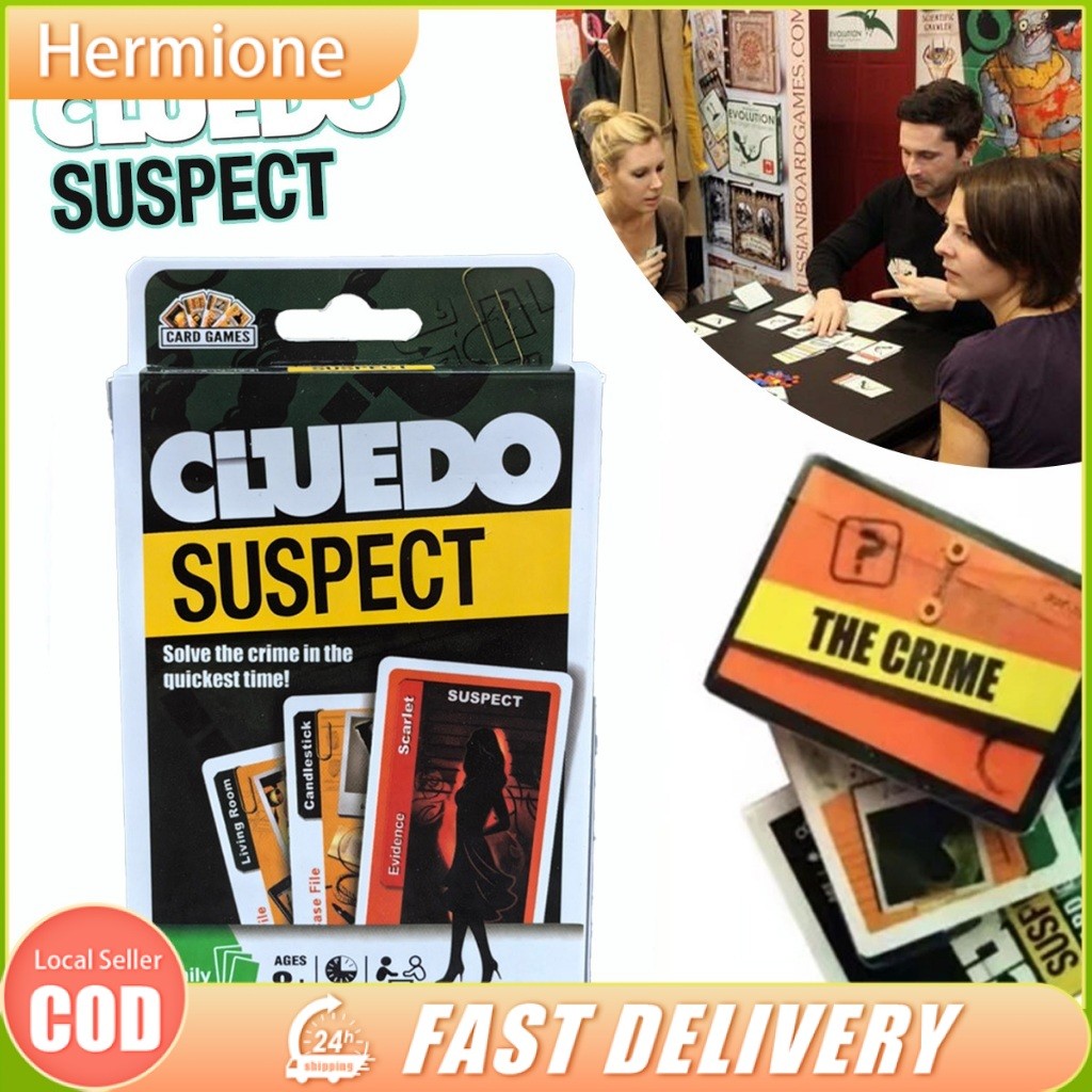 Suspect board Game Mental Logical Reasoning Card Game English ...
