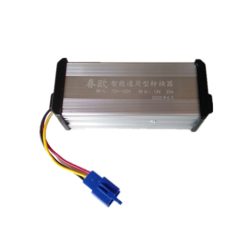 DC72V-120V to 12V 20A Electric Vehicle Converter Adapter Transformer ...