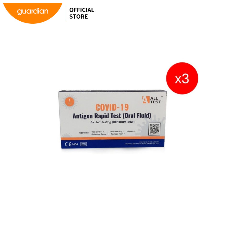 Alltest Covid 19 Antigen Rapid Test Box (Bundle of 3) 3x121112483 ...