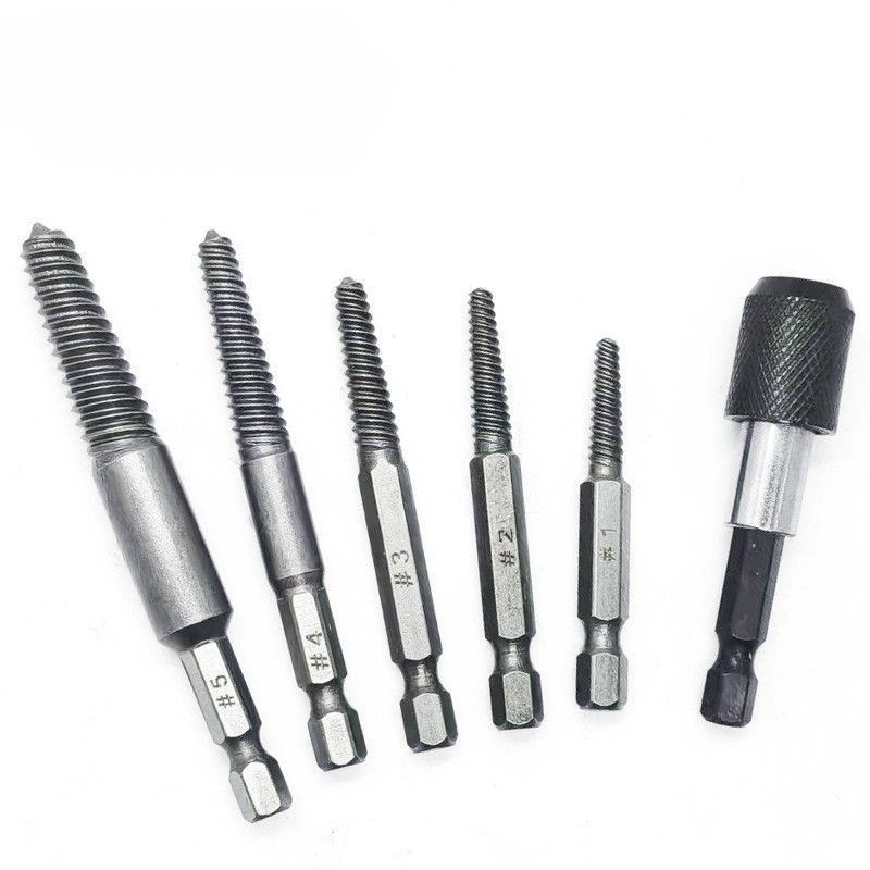Hexagon Sliding Thread Extractor Hexagon Shank Broken Head Screw ...