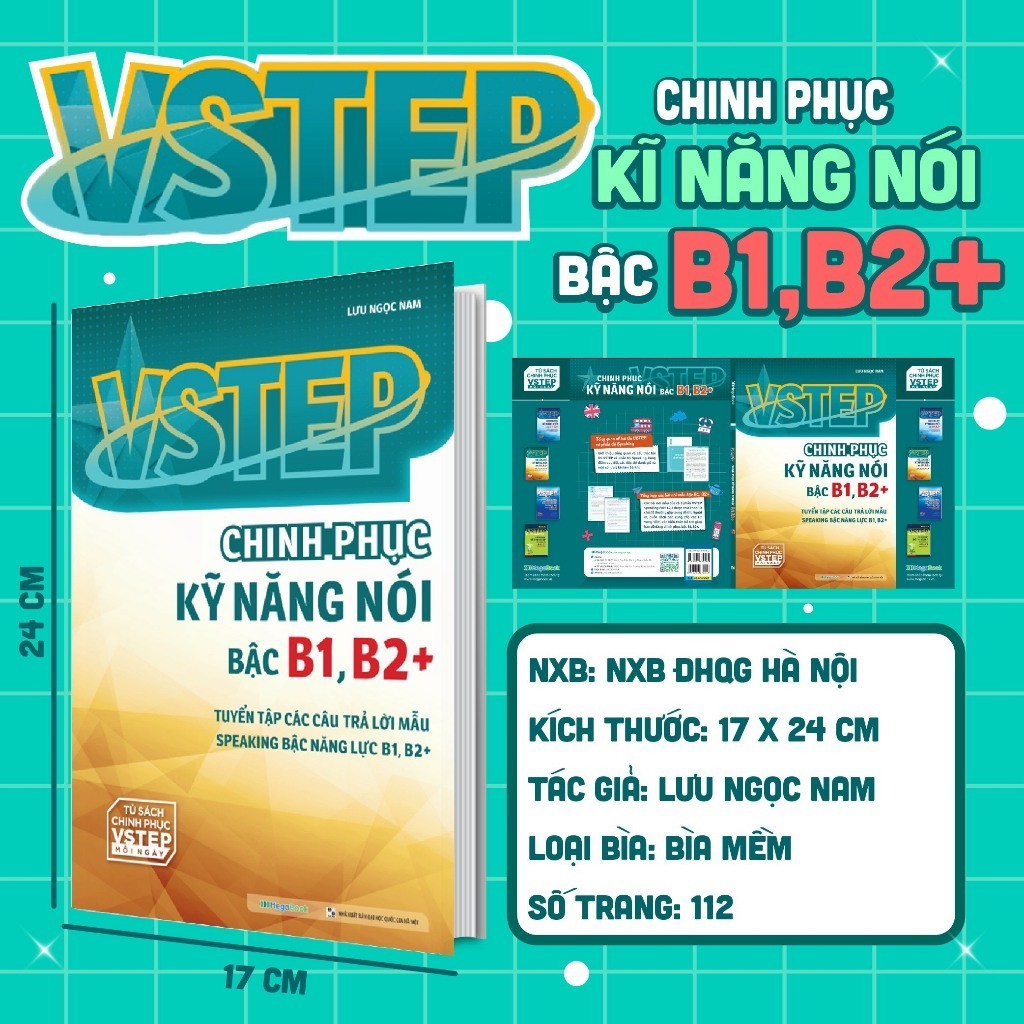 Book - VSTEP - Conquer skills - Speaking - level B1 B2+ [HCM Bookstore ...