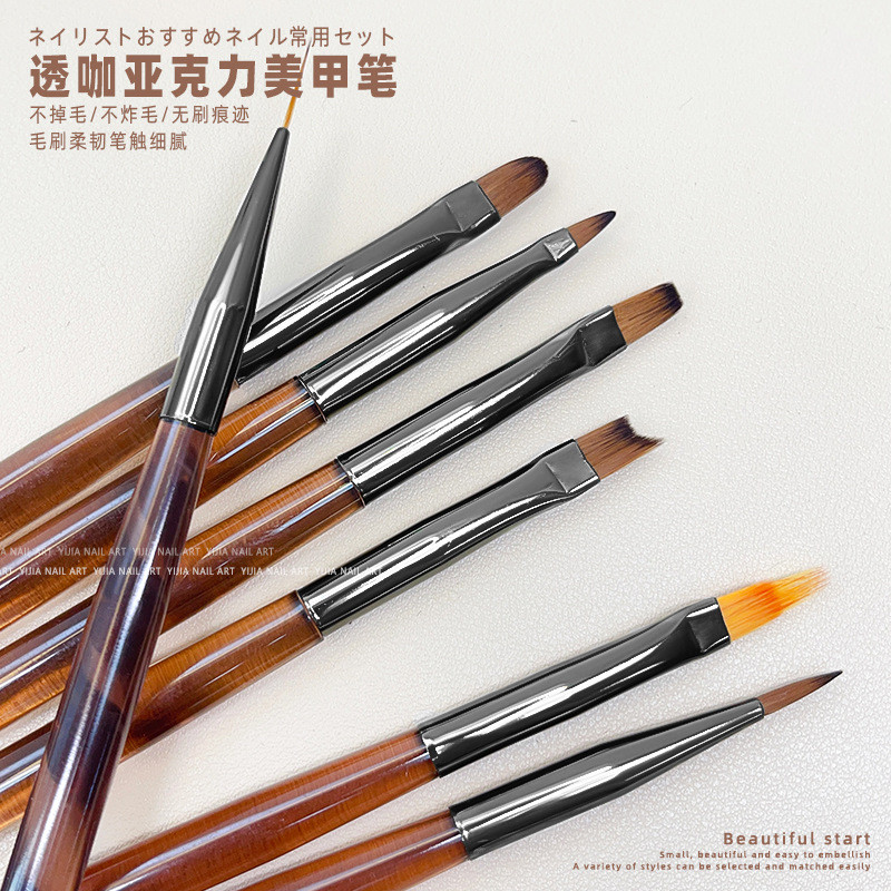 Disyorkan oleh kakak saya # Set Berus Seni Kuku Gaya Jepun Berus Sapu ...