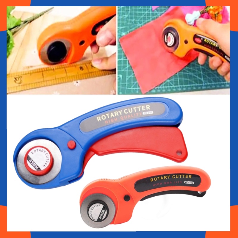 Roller Wheel Round Cutter Cloth Cutting Tool 45mm Rotary Cutter Leather ...