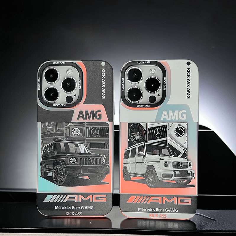 Sports Car Logo Mercedes Benz Phone Case Hard Shell For iPhone 15 11 ...