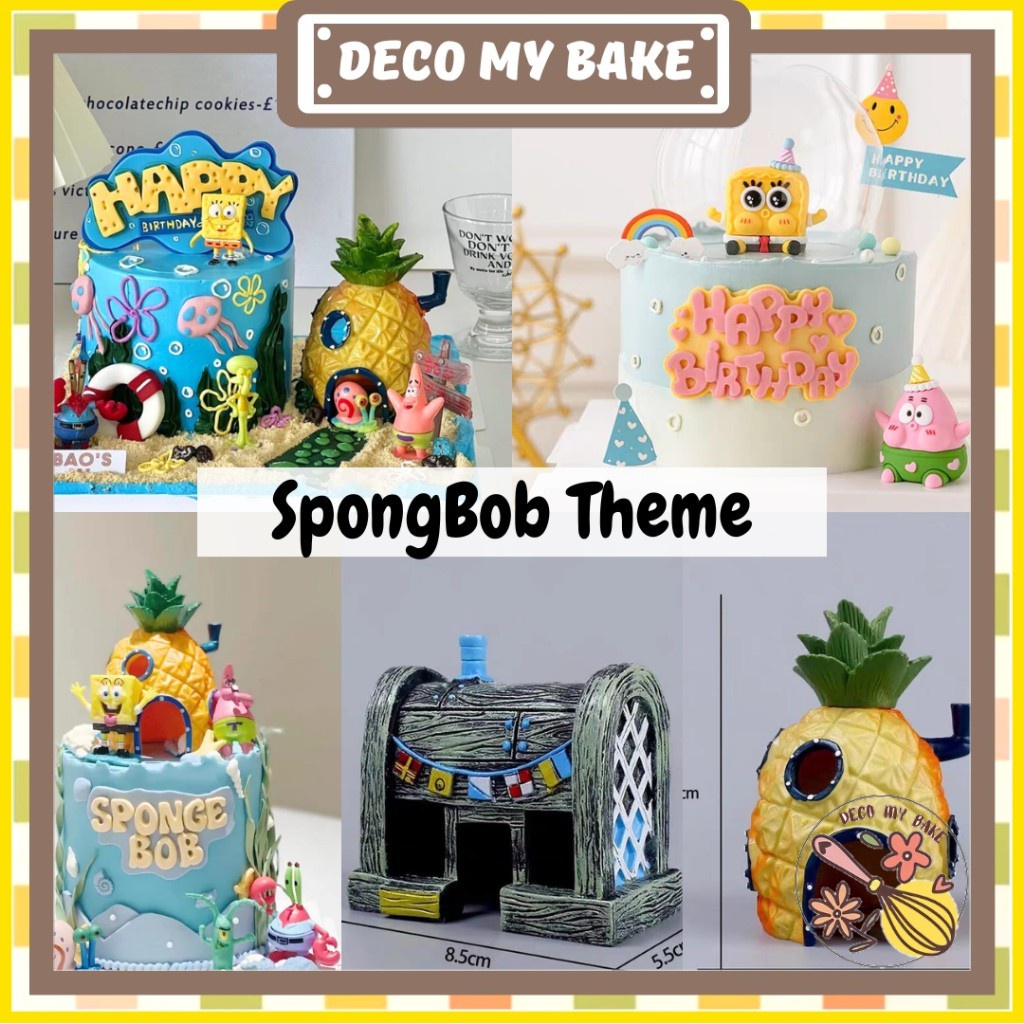 DMB SpongeBob House Patrick Star Squidward Mr. Krabs The Krusty Krab ...