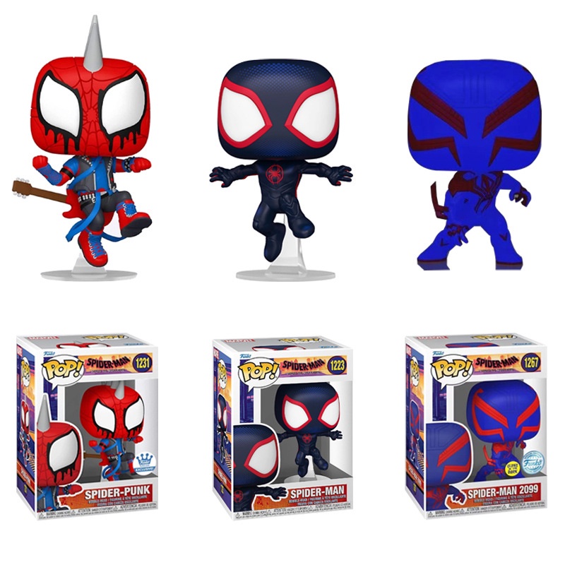Marvel Spider Man Across The Spider-Verse Funko Pop Spiderman Spider ...