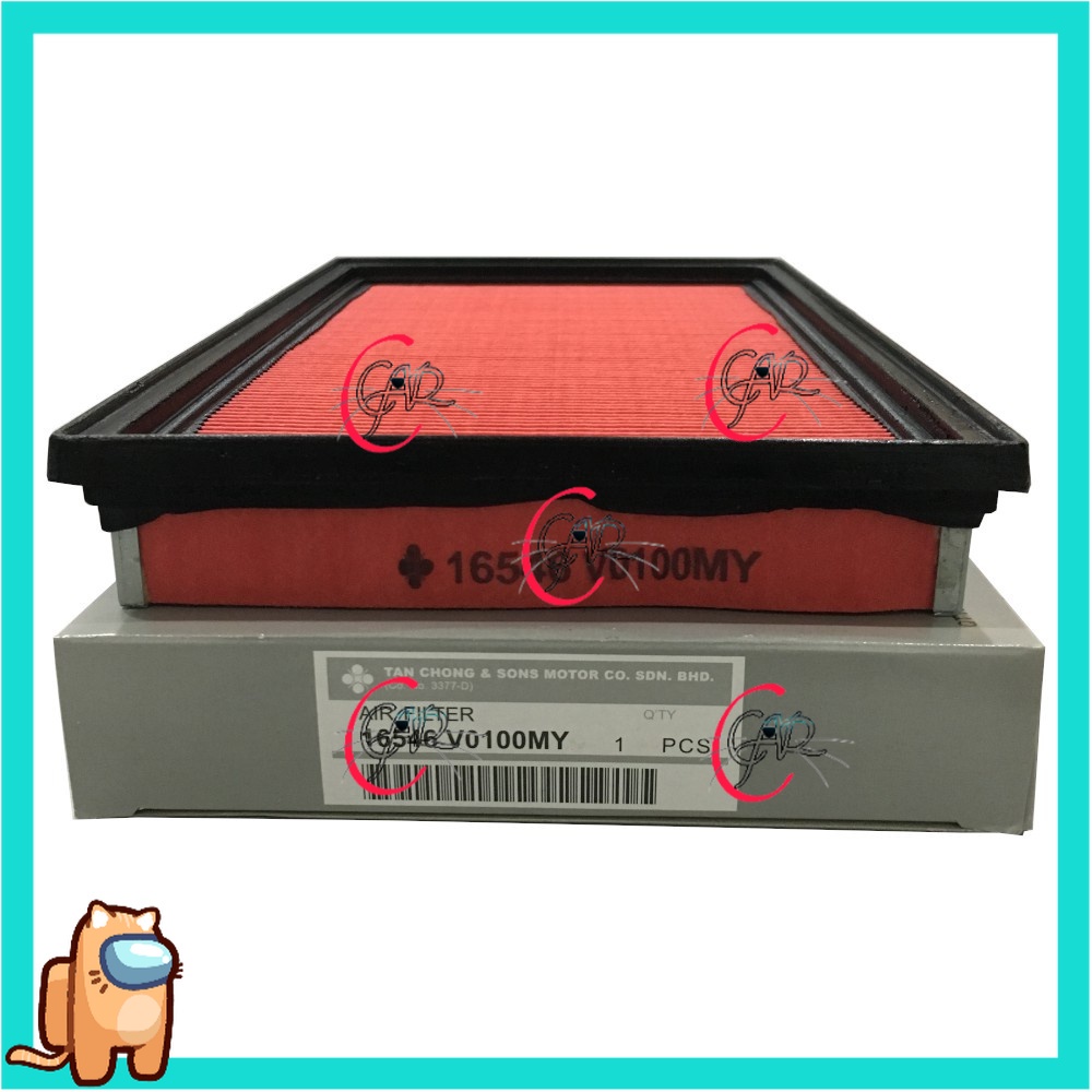 ORIGINAL ENGINE AIR FILTER NISSAN SENTRA N16 B14,CEFIRO A32 A33,SERENA ...