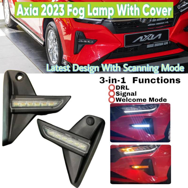 Perodua Axia 2023 New Axia LED Daytime Running Light Foglamp Foglight ...